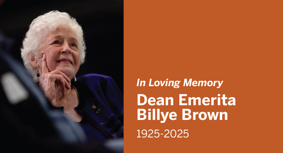 Remembering Dean Emerita Billye Brown | School of Nursing